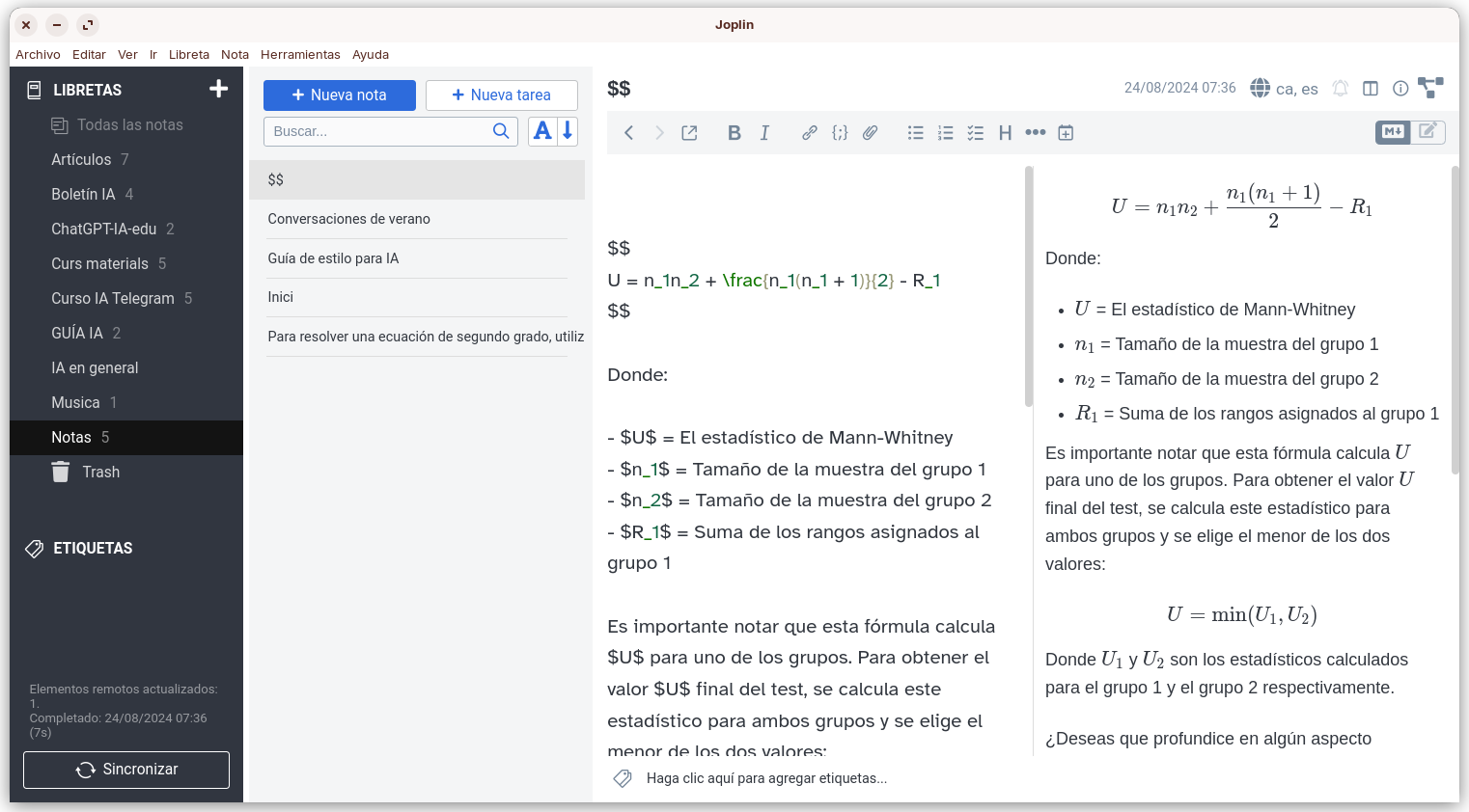 Markdown: el formato oculto tras el texto de la IA. Cómo activarlo en Google Docs y otros ...
