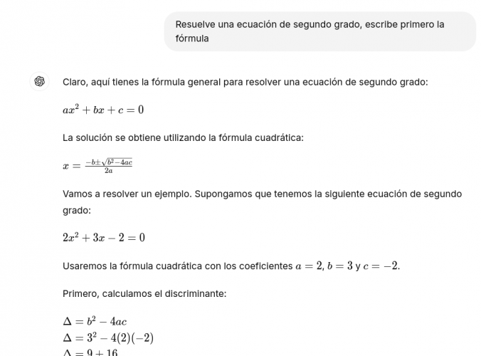 Conversión de texto y fórmulas generadas por ChatGPT (y otras IA) a documentos de texto DOCX ...